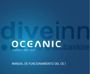 Oceanic OC1 Instrucciones de operación | Manualzz