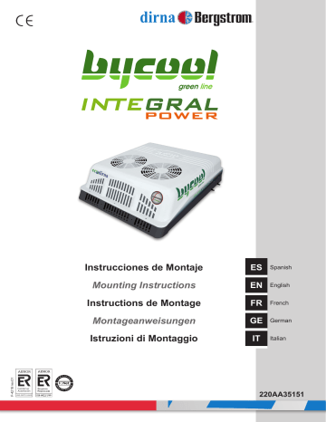 dirna Bergstrom Bycool Series Mounting Instructions | Manualzz