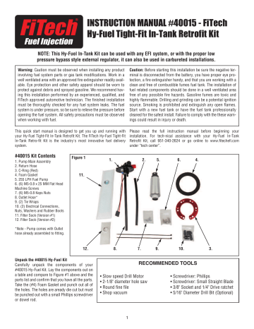 FiTech 40015 Instruction Manual | Manualzz