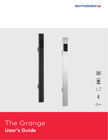 Dormakaba Grange User Manual | Manualzz