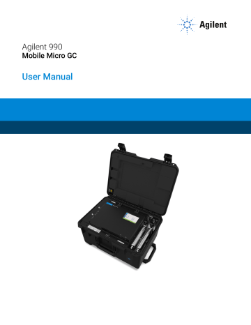 Agilent Technologies Mobile Micro GC 990 User Manual | Manualzz