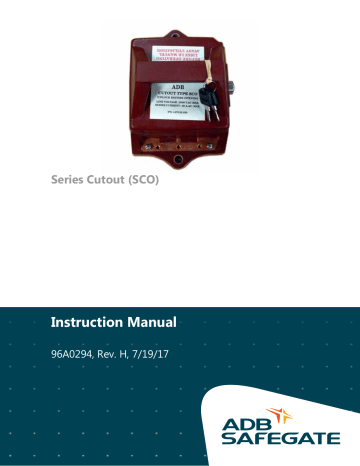ADB Safegate SCO Instruction Manual | Manualzz