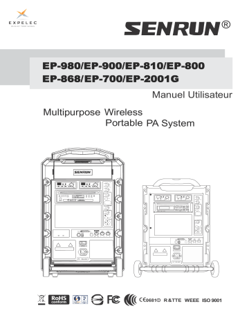 ExPelec SENRUN EP-900IDAR, SENRUN EP-980IDAR Manual | Manualzz