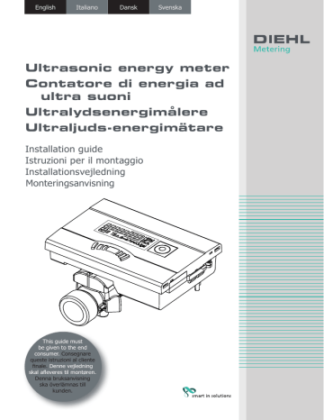 Diehl Metering SHARKY 774 COMPACT Installation guide | Manualzz
