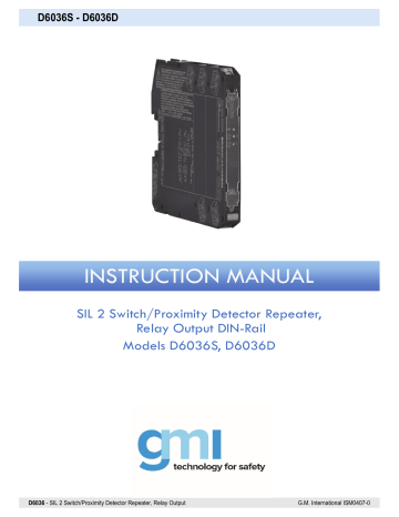 GMI D6036S Instruction Manual | Manualzz