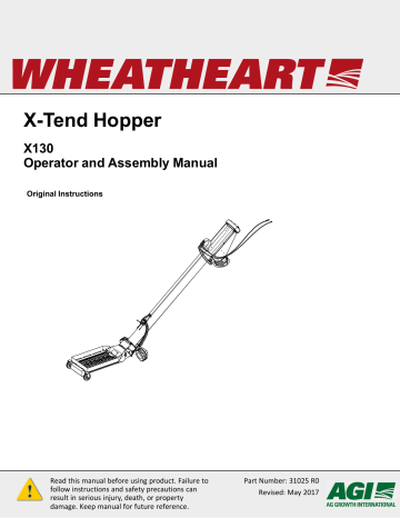 AGI WHEATHEART X130 Operator And Assembly Manual | Manualzz