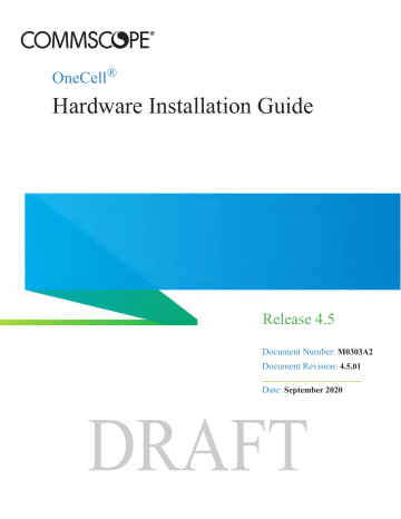 CommScope OneCell Hardware Installation Manual | Manualzz
