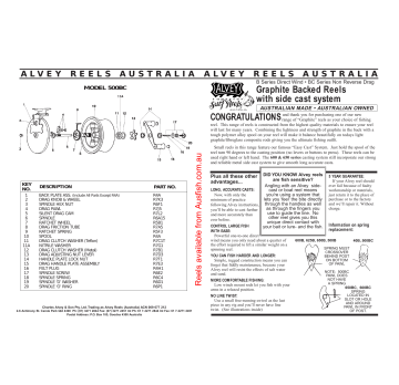 Alvey 500BC Quick Start Manual | Manualzz