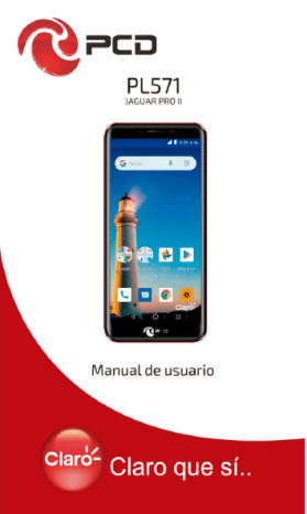 PCD Claro JAGUAR PRO II Manual de usuario | Manualzz