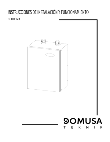 DOMUSA TEKNIK KIT Mt Manual de usuario | Manualzz