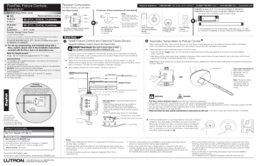 Lutron PowPak FCJS-010 Manual De Instalación | Manualzz