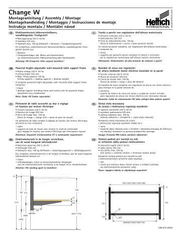 Hettich Change W Montageanleitung | Manualzz