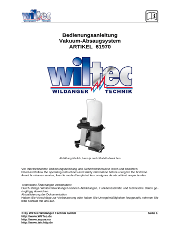 WilTec 61970 Bedienungsanleitung | Manualzz