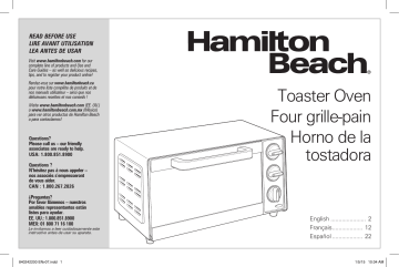 Hamilton Beach 31401 Instrucciones De Uso | Manualzz