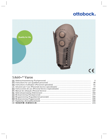 Ottobock Varos 5A60 Serie Instrucciones De Uso | Manualzz
