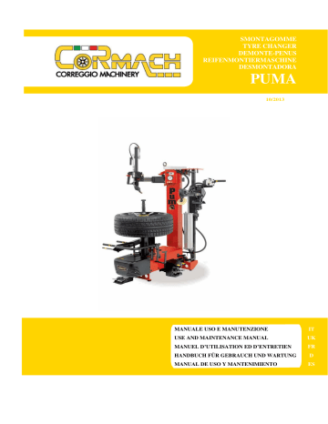 Cormach PUMA Manual De Uso Y Mantenimiento | Manualzz