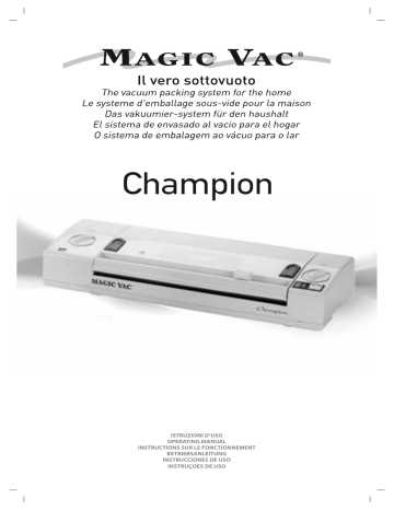 Magic Vac Champion, Maxima Instrucciones De Uso | Manualzz