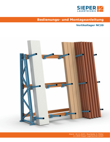 Sieper NC20 Bedienungs- Und Montageanleitung | Manualzz