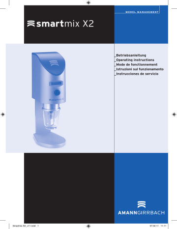 Amann Girrbach smartmix X2 Instrucciones De Operación | Manualzz