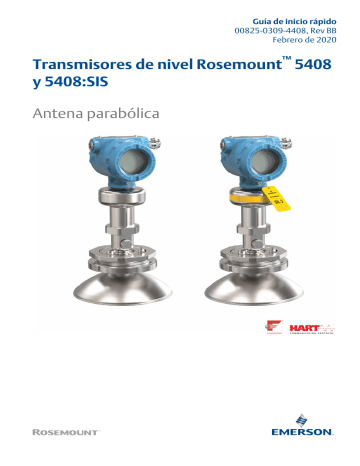 Emerson Rosemount 5408 Guía de inicio rápido | Manualzz