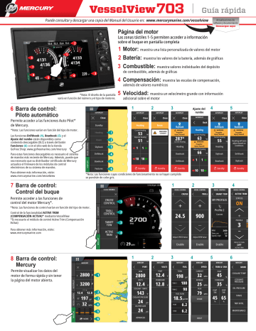 Mercury VesselView 703 Manual de usuario | Manualzz