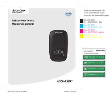 Accu-Chek AVIVA CONNECT Instrucciones de operación | Manualzz