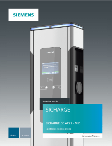Siemens SICHARGE CC AC22-MID Manual de usuario | Manualzz