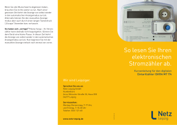 Iskra MT174 Kurzanleitung | Manualzz