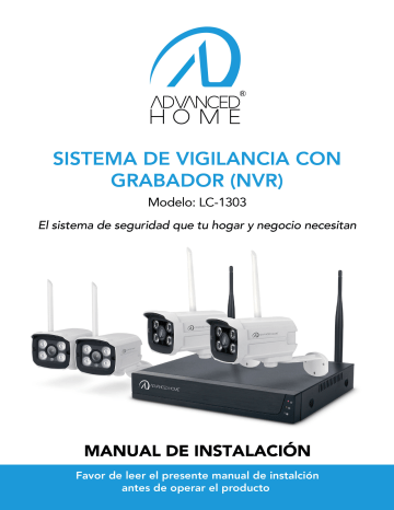 ADVANCED HOME LC-1303 Instrucciones de operación | Manualzz