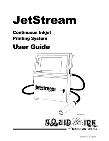 Squid Ink JetStream User Manual - Continuous Inkjet Printing System ...