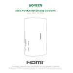 UGREEN CM615 USB-C Docking Station User Guide | Manualzz