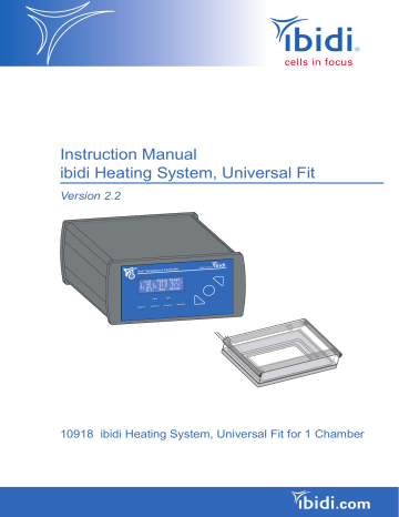 ibidi Universal Fit 10918 Instruction Manual | Manualzz