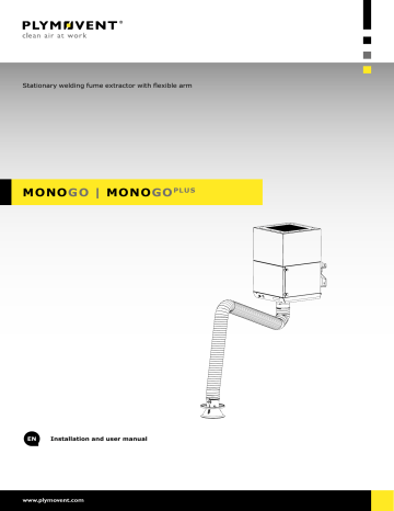 PREFACE. Plymovent DUALGO PLUS, MONOGOplus, DUALGO, MonoGo | Manualzz