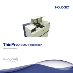 Hologic ThinPrep 2000 Processor Owner's Manual | Manualzz