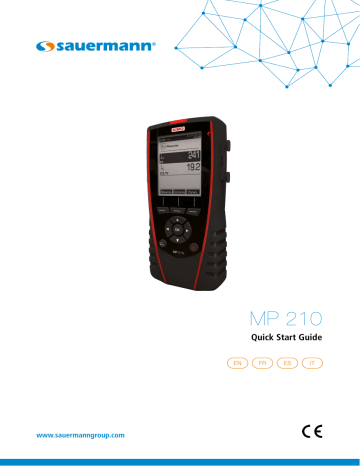 sauermann AMI 310 Quick Start Guide - Download PDF | Manualzz