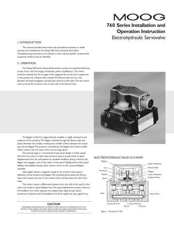 Moog 760 Series Installation And Operation Instruction | Manualzz