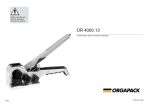 ORGAPACK OR-T 250 Operating Instructions | Manualzz