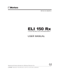 Mortara ELI 150c/ELI 250c User Manual | Manualzz