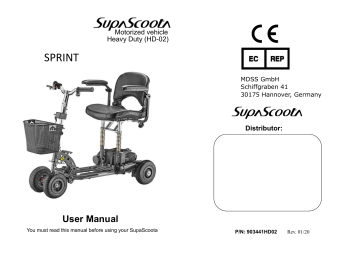 SupaScoota HD-02 User Manual | Manualzz