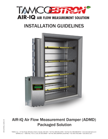 AIR-IQ Installation Manual - Tamco | Manualzz