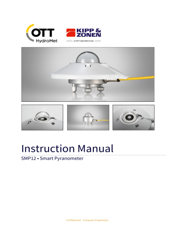 OTT HydroMet KIPP & ZONEN SMP12 Instruction Manual | Manualzz