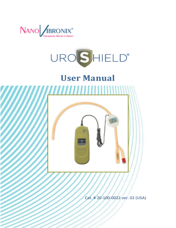 NanoVibronix URO SHIELD User Manual | Manualzz
