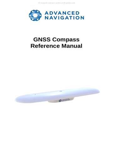 Advanced Navigation GNSS Compass Reference Manual | Manualzz