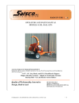 Salsco Greens Roller 09065/09066/09067 User Manual: AI Chat & PDF ...