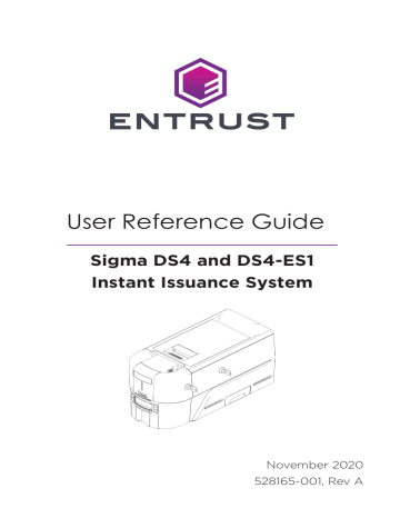 Entrust Sigma DS4, Sigma DS4-ES1 User Reference Manual | Manualzz