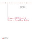 Keysight i3070 Series 5i Inline In-Circuit Test System Manual | Manualzz