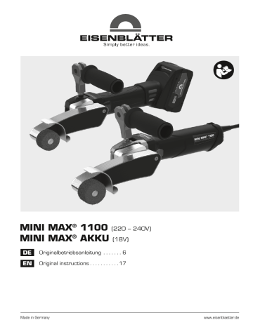 eisenblatter MINI MAX 1100 Manual - Download & Read Online | Manualzz