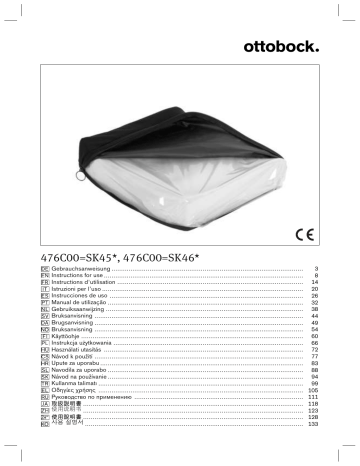 Otto Bock 476C00-SK46 Instructions For Use Manual | Manualzz