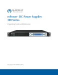 Marway Optima 532 Series Operating Manual | Manualzz