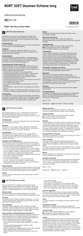 bort medical Soft Long Thumb Splint Manual | Read Online or Download PDF | Manualzz